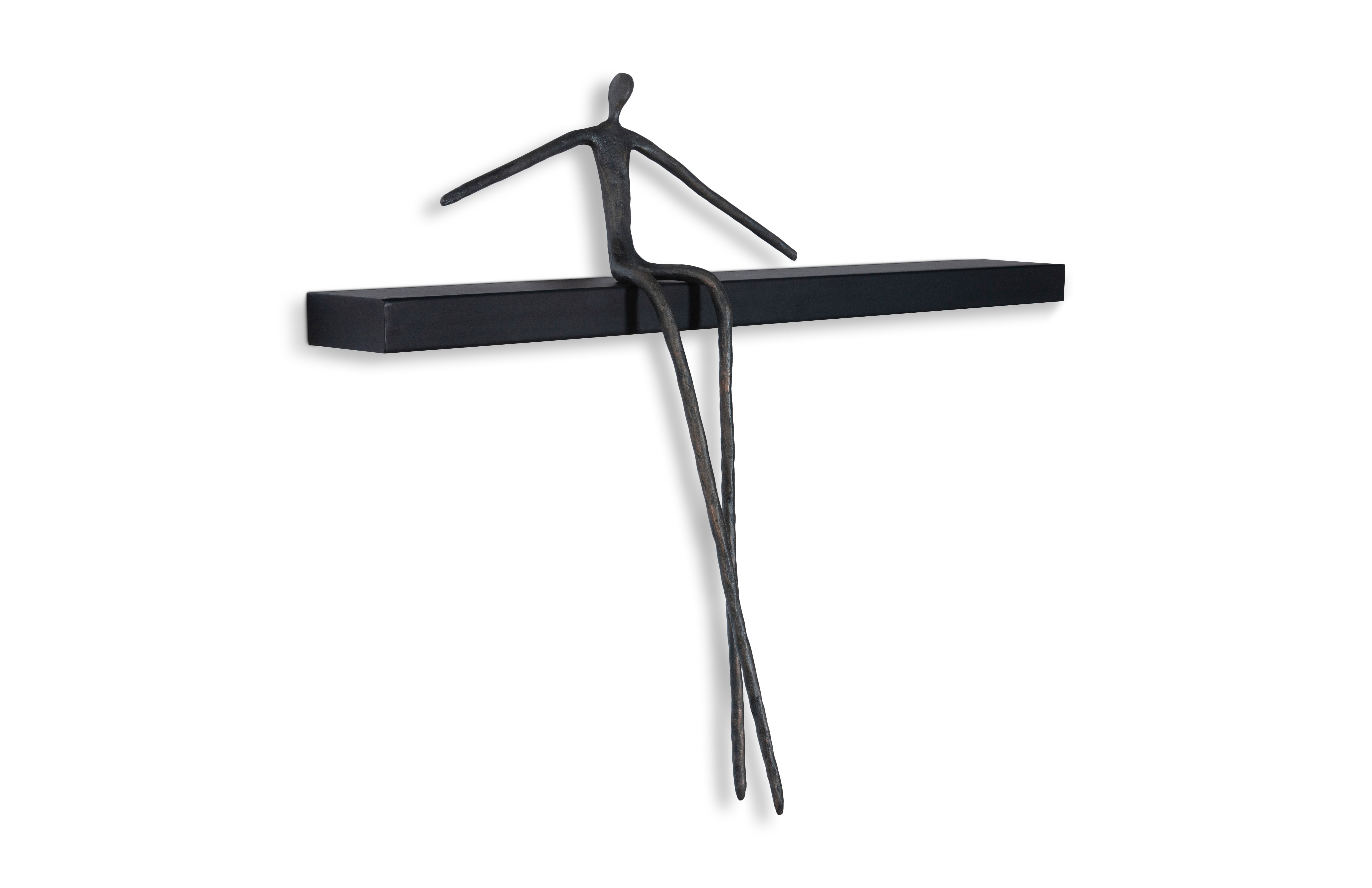 Phillips Collection Moveable Man on Shelf Sitting Wall Décor | Wayfair