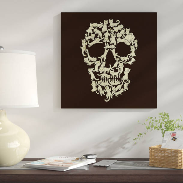 The Holiday Aisle® Masal Burning Hell Fire Tattoo Sugar Skull Figurine ...