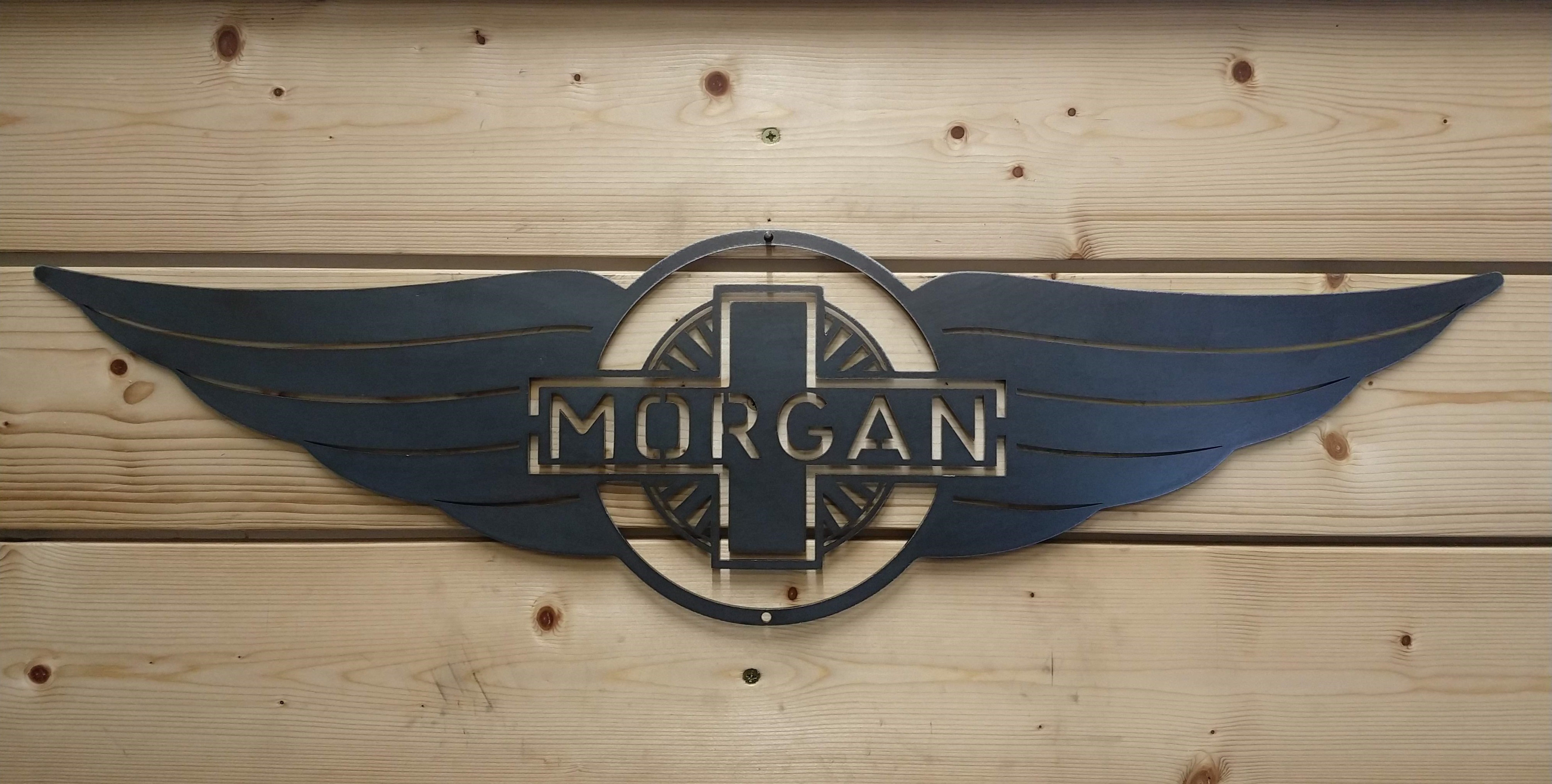 Custom My Stuff Morgan Car Logo Wall Décor | Wayfair.co.uk