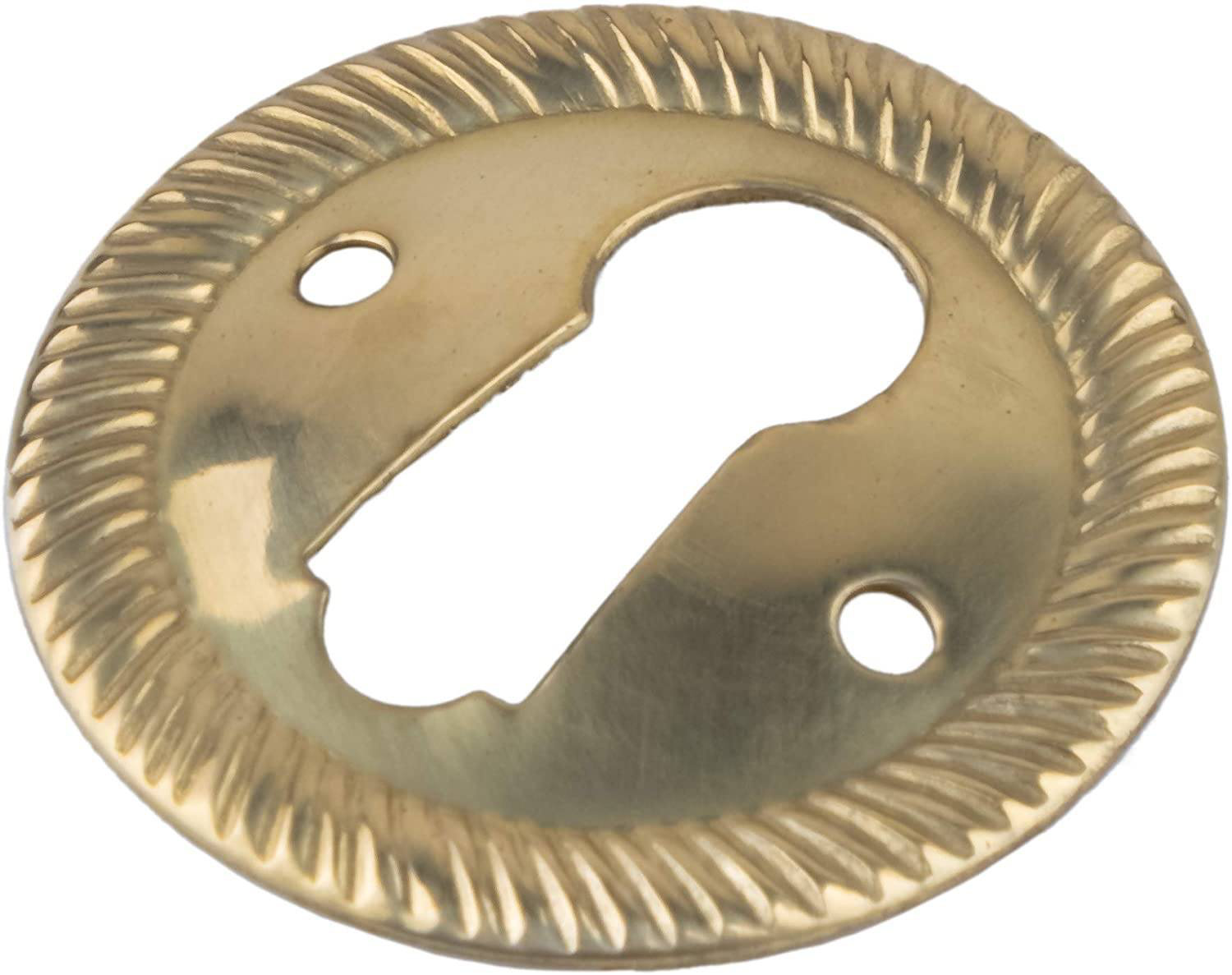 UNIQANTIQ HARDWARE SUPPLY Round Rope Pattern Stamped Brass Decorative ...