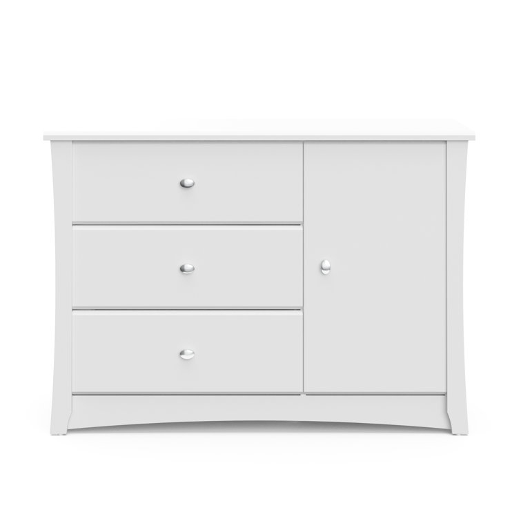 Storkcraft Crescent 3 Drawer Combo Dresser & Reviews | Wayfair