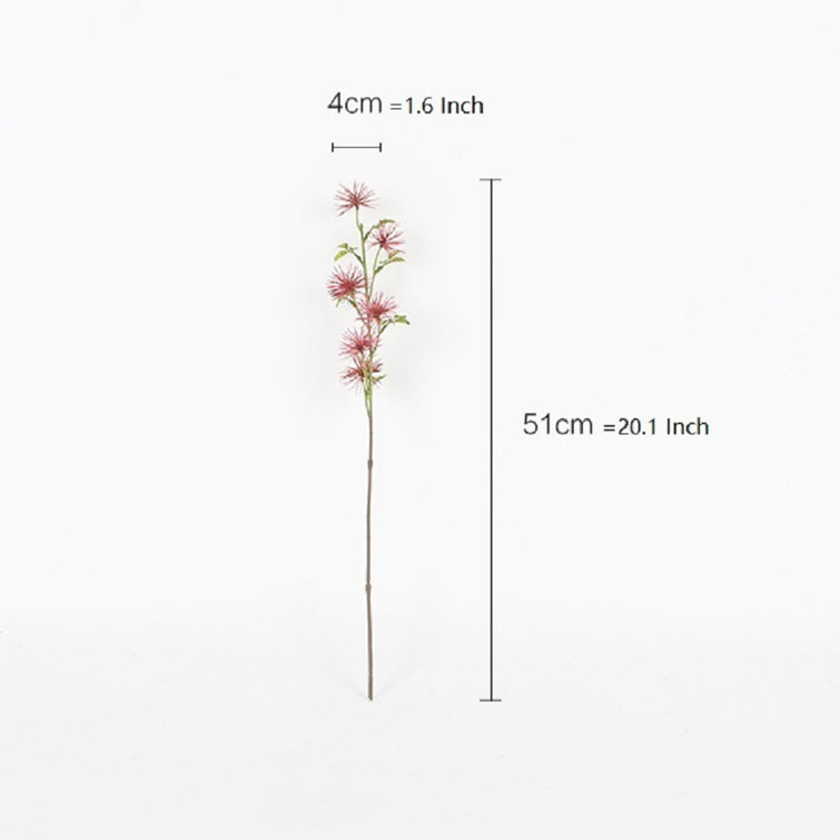 Wrought Studio Artificial Mang Flower Stems & Reviews | Wayfair