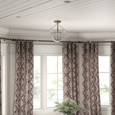 Winston Porter Leavy Adjustable 0.625'' Diameter Bay Window Single ...