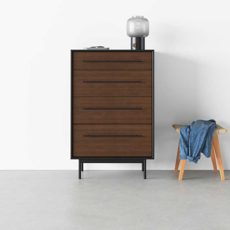 AllModern Raines 4 Drawer Chest | Wayfair