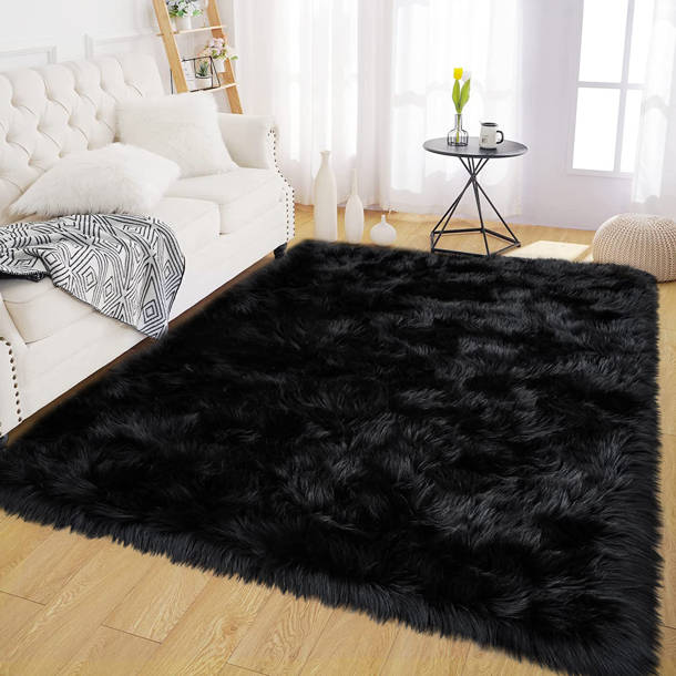 Mercer41 Antrese Performance Black Rug & Reviews | Wayfair