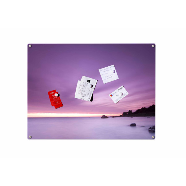 East Urban Home Laboe Magnetic Wall Mounted Photo Memo Board | Wayfair ...
