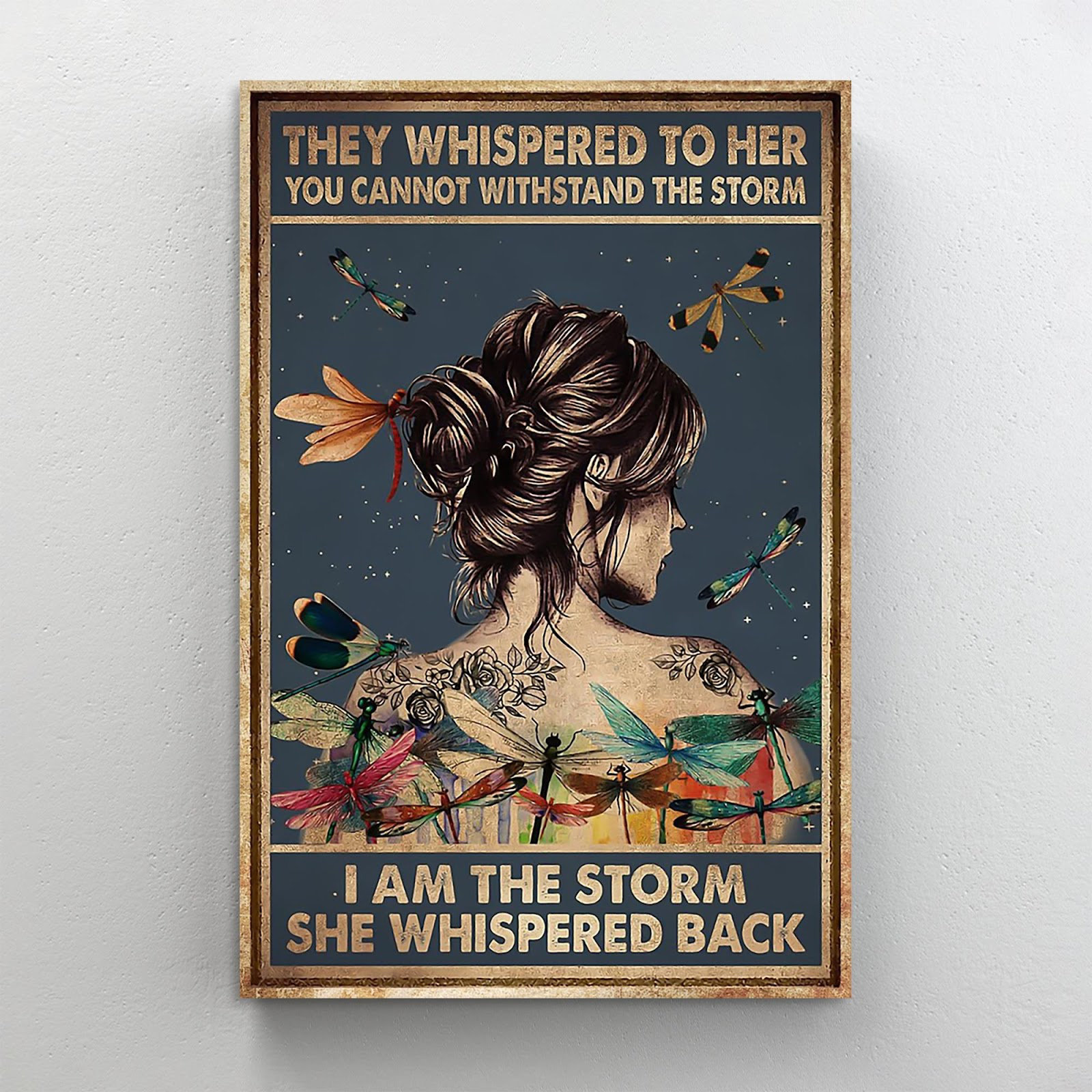 Trinx Vintage They Whispered To Her I Am The Storm She W Vintage They ...