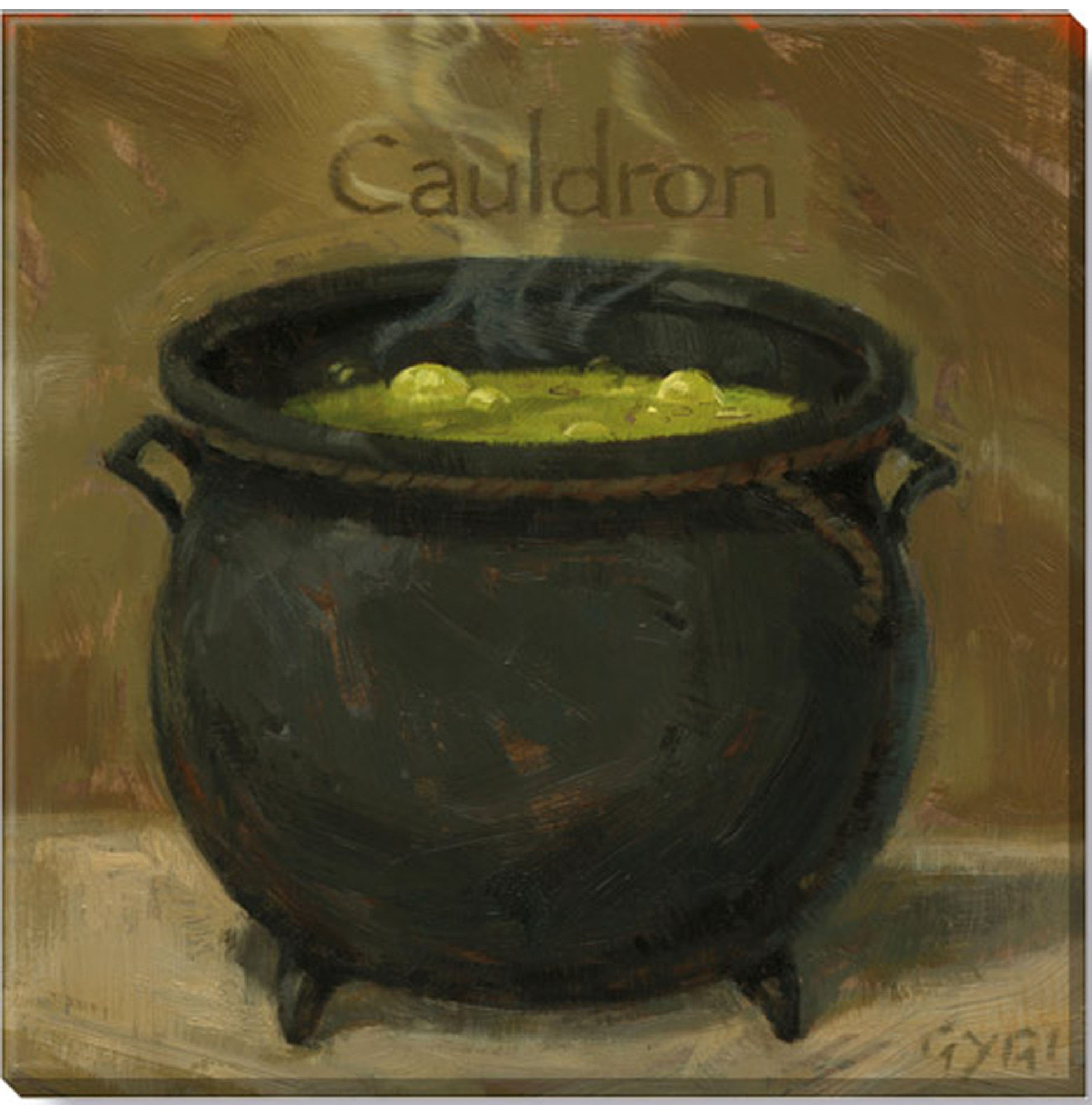 Darren Gygi Home Collection Cauldron Giclee by - Wrapped Canvas ...