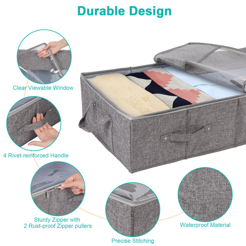 Rebrilliant Underbed Storage Set | Wayfair