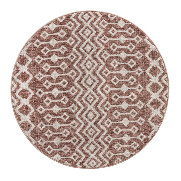 Foundry Select Barnkine Dusty Rose Rug | Wayfair