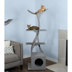 The Refined Feline 69" Lotus Cat Tower - Modern Cat Tree Multi-Level ...