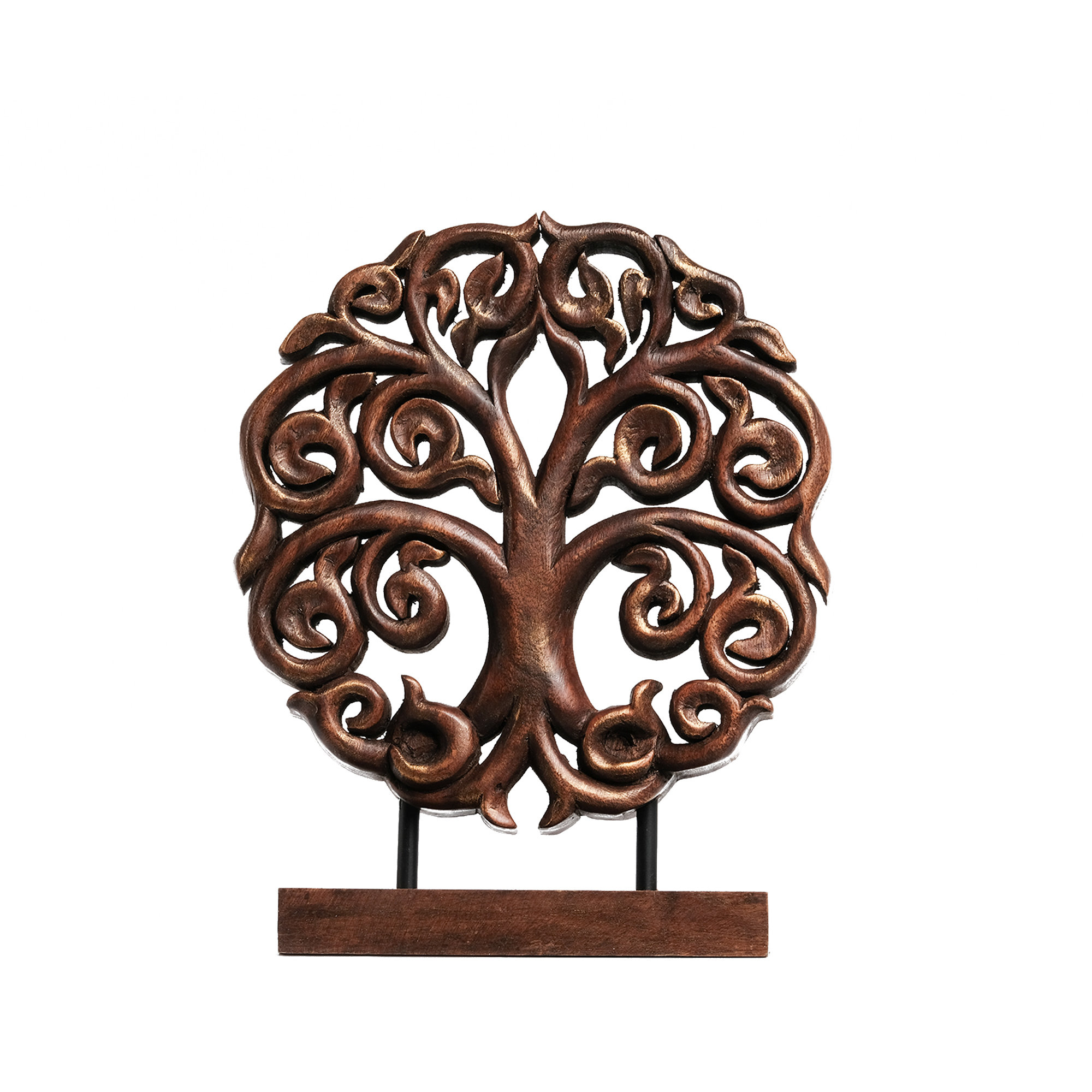 Red Barrel Studio® Wooden Tree of Life Décor | Wayfair