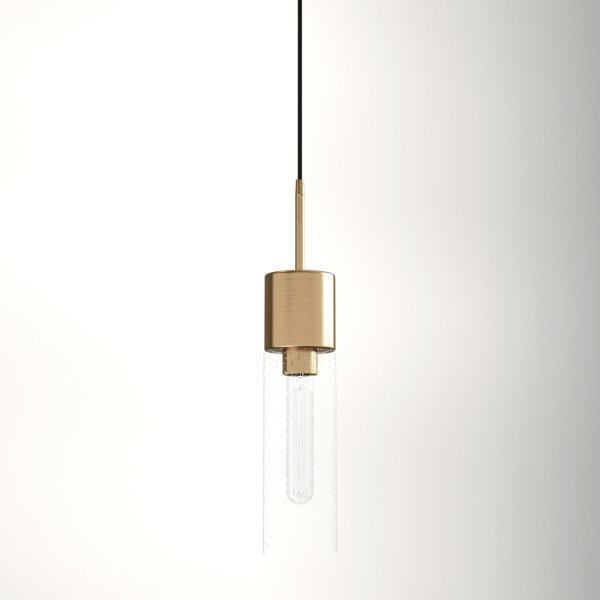 AllModern Hubbard 1 - Light Single Cylinder Pendant & Reviews | Wayfair