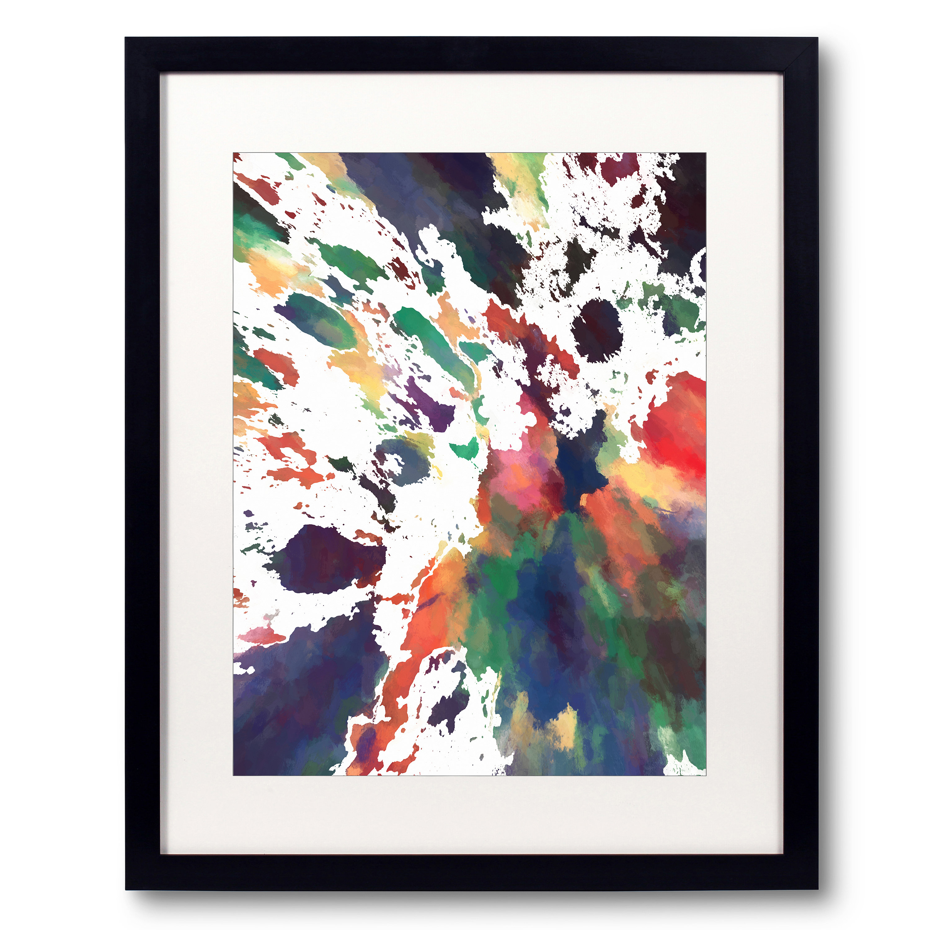 Made & Curated Angel Estevez Abstract Composition 1031 by Angel Estevez ...
