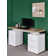 East Urban Home Cuuba Reversible Desk & Reviews | Wayfair