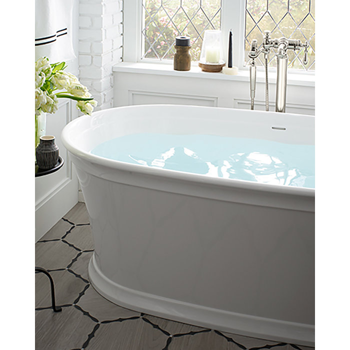 Kohler Artifacts® Single Handle Floor Mounted Clawfoot Tub Faucet ...