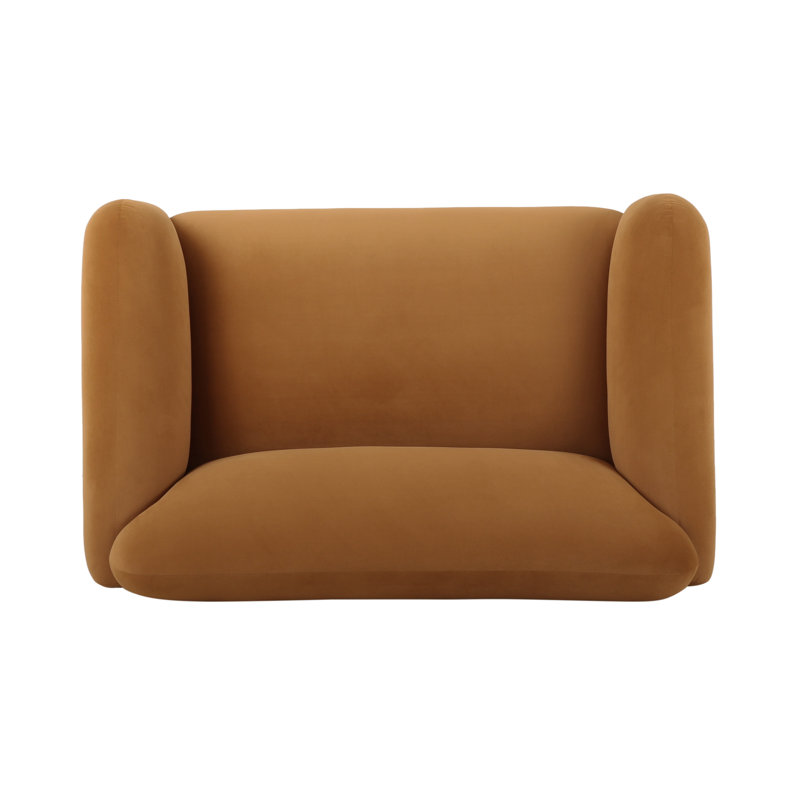 Wade Logan® Ameriya 50'' Upholstered Loveseat & Reviews | Wayfair