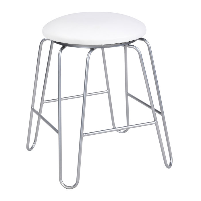 Brayden Studio® Manda Iron Accent Stool & Reviews | Wayfair