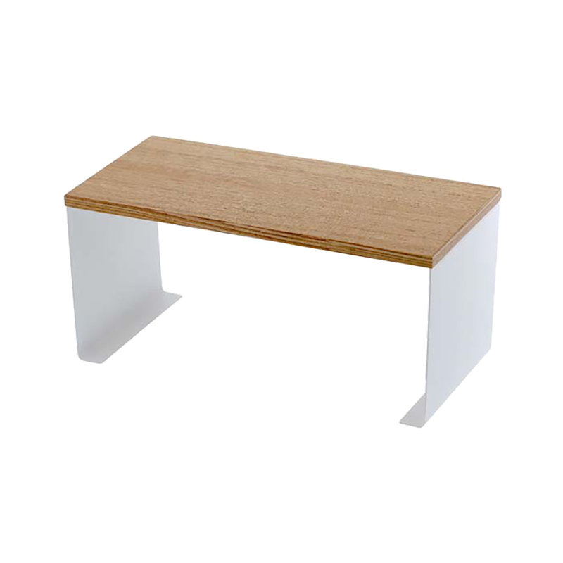 Yamazaki USA Tosca Yamazaki Home Wood-Top Stackable Kitchen Rack ...