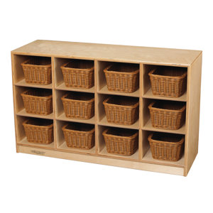 Childcraft 12 Compartment Cubby with Casters & Reviews | Wayfair
