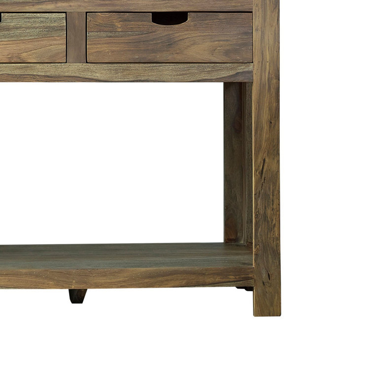 Loon Peak® Edricka 55'' Solid Wood Console Table | Wayfair