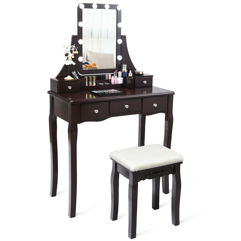 House of Hampton® Crandell Vanity & Reviews | Wayfair
