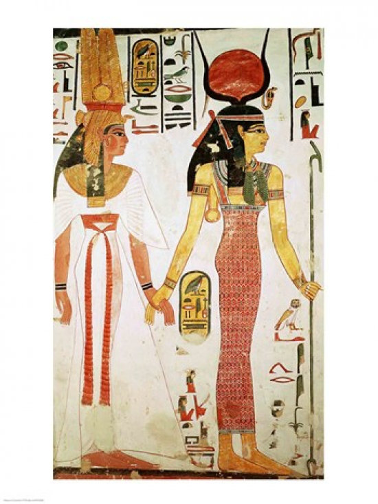 Bungalow Rose Isis And Nefertari From The Tomb Of Nefertari - Unframed ...