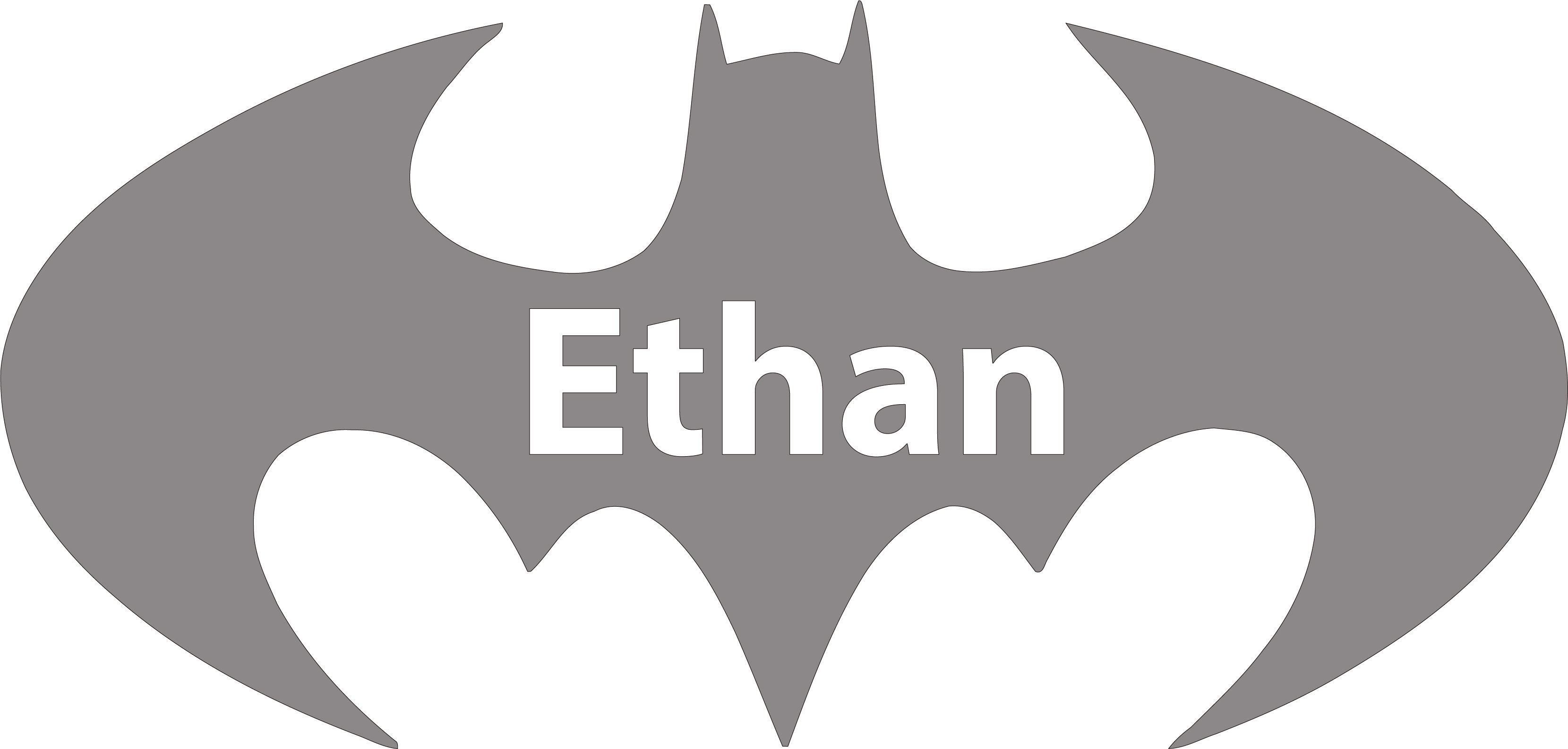 Decal House Wall Decals Personalized Name Batman Decal Vinyl Sticker ...