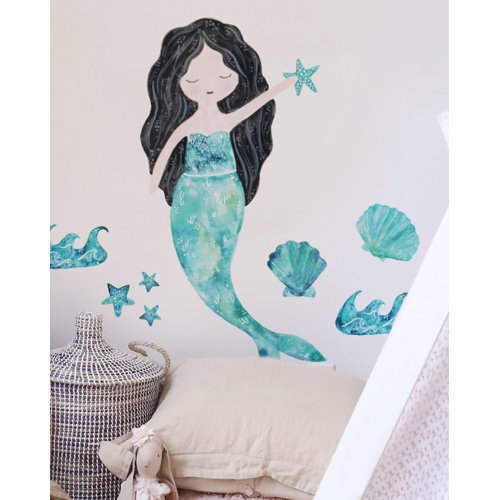 Urban Walls Small Mermaids Window Sticker and Film | Wayfair