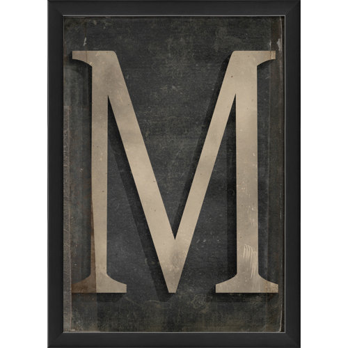Williston Forge Letter M - Picture Frame Textual Art & Reviews | Wayfair