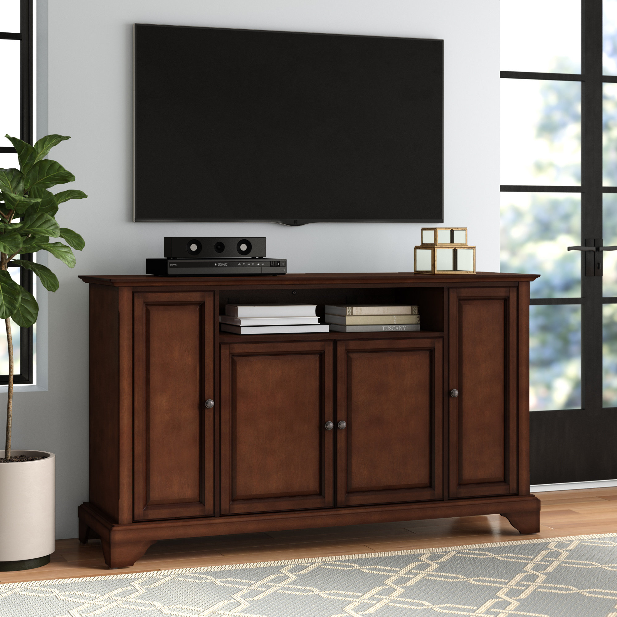 Three Posts™ Hedon TV Stand for TVs up to 65" & Reviews | Wayfair