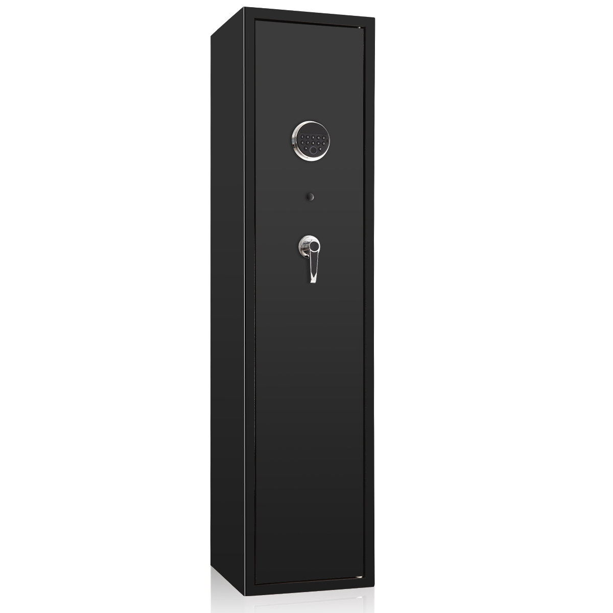 SNAILHOME Gun Safe with Biometric and Electric Lock, 5 Gun with Scope ...