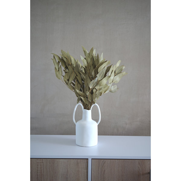 Primrue Preserved Eucalyptus Willow Floral Arrangement | Wayfair