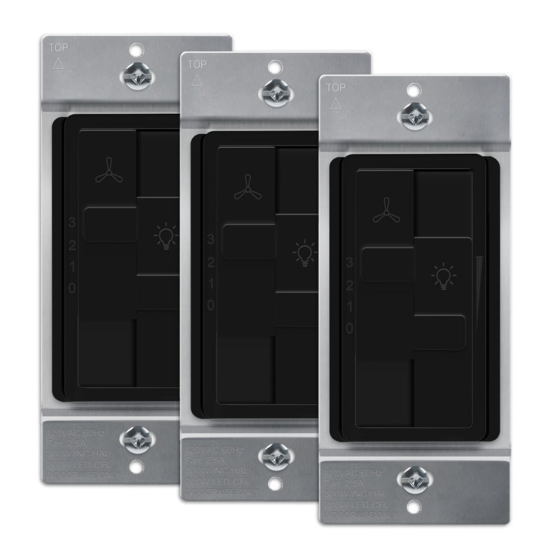 TOPGREENER Kalide 3-way Slide Dimmer | Wayfair