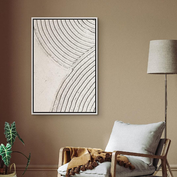Orren Ellis Floater Frame Graphic Art on Canvas | Wayfair