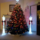 Three Posts™ Lamppost LED Lighted Display & Reviews | Wayfair