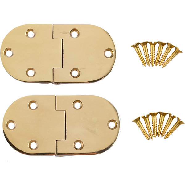 UNIQANTIQ HARDWARE SUPPLY Brass Butler Tray Hinges | Wayfair
