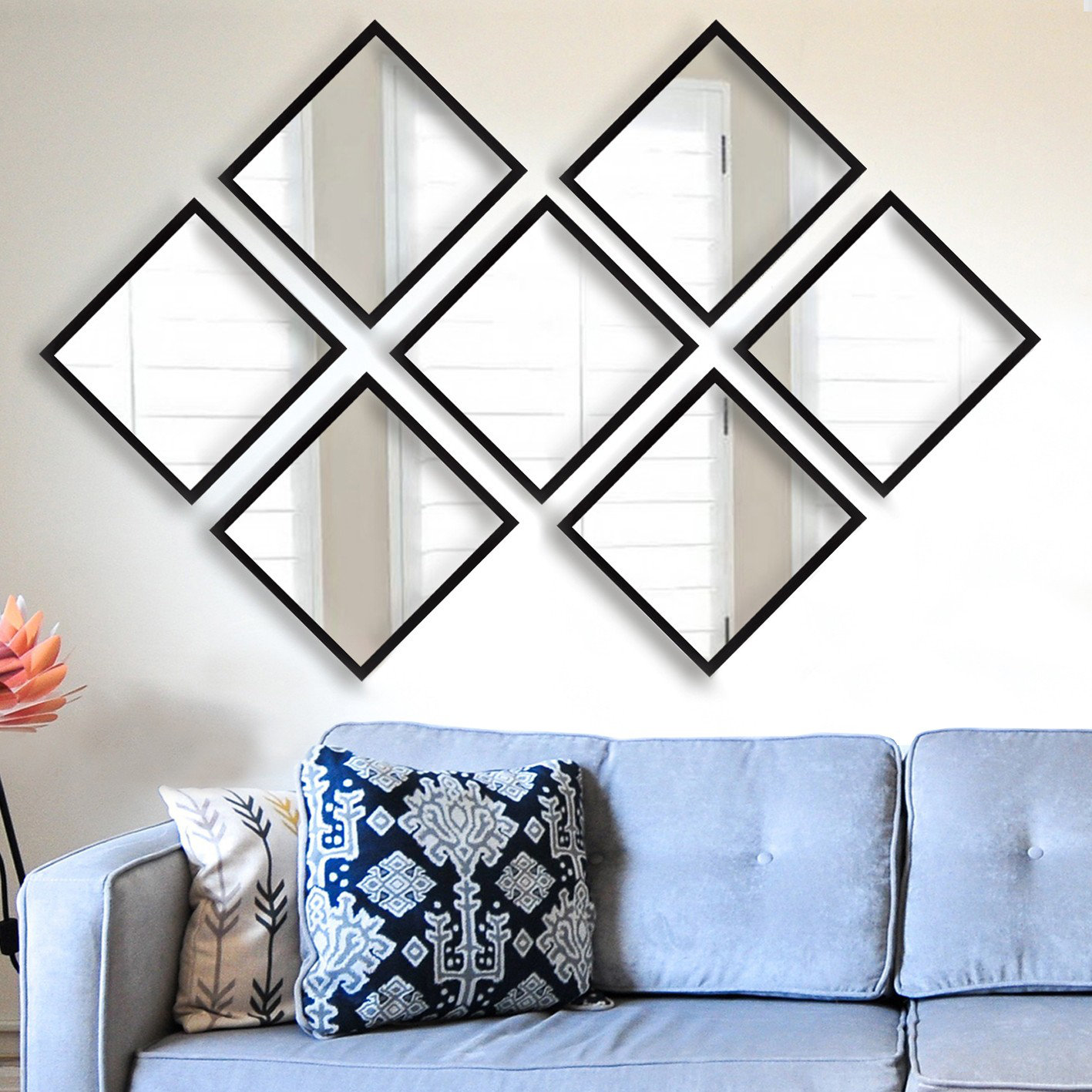 East Urban Home Square Wall Mirror | Wayfair