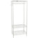 Apollo Hardware 24'' Rolling Clothes Rack & Reviews | Wayfair