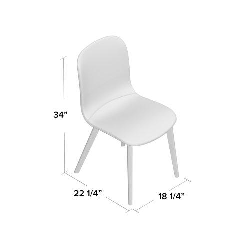 AllModern Baden Upholstered Dining Chair & Reviews | Wayfair