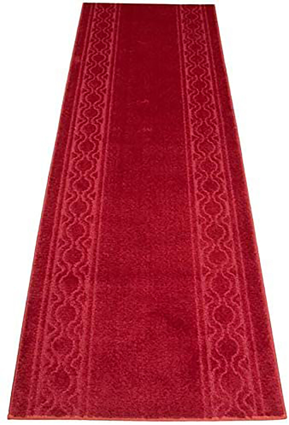 Alcott Hill® Trellis Border Barn Red Medium Pile Slip Resistant Rugs ...