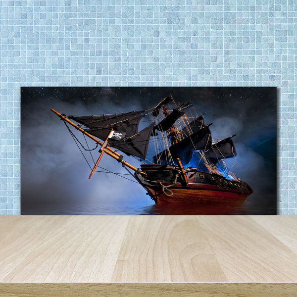 Longshore Tides Splashback - Backsplash - Cooker Hob Wall Splashback ...