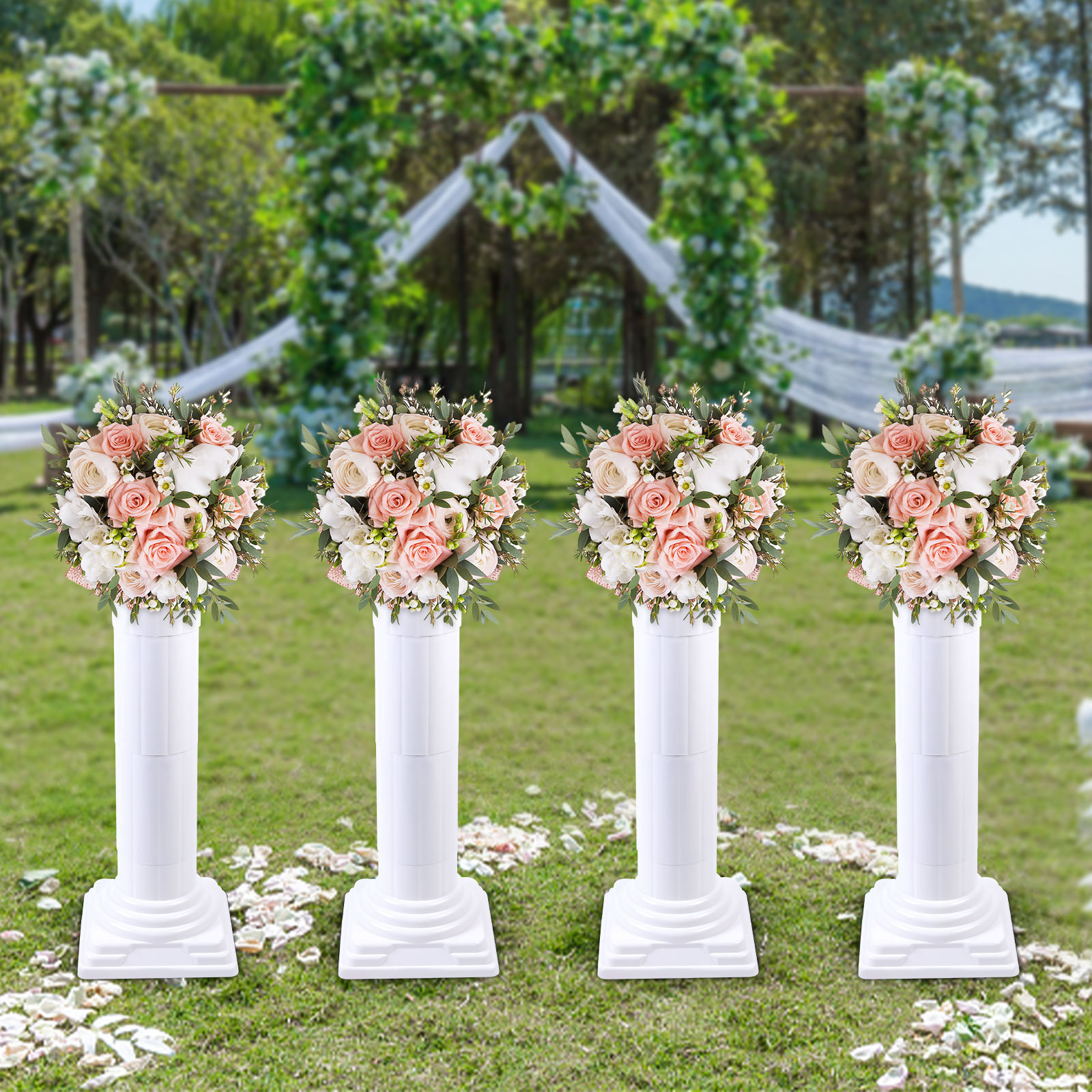 Lomana Elegant Wedding Roman Column Set & Reviews | Wayfair