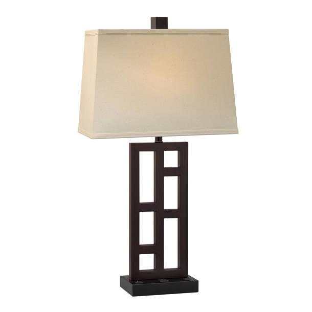 Medallion Lighting Downtown Collection Metal Table Lamp & Reviews | Wayfair