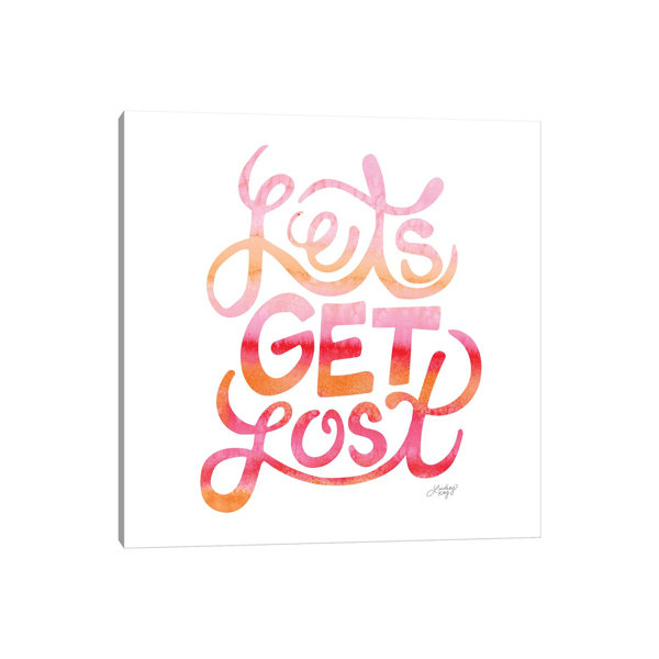 Maturi Lets Get Lost Pink | Wayfair.co.uk