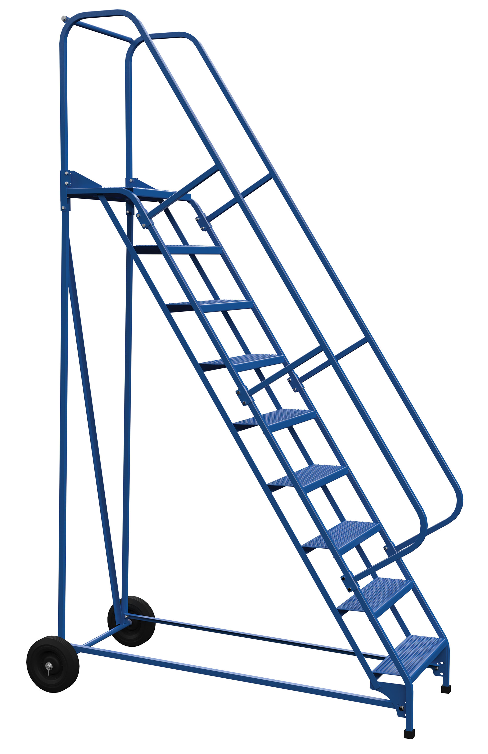 WFX Utility™ Chatanika 10' Steel Rolling Ladder | Wayfair