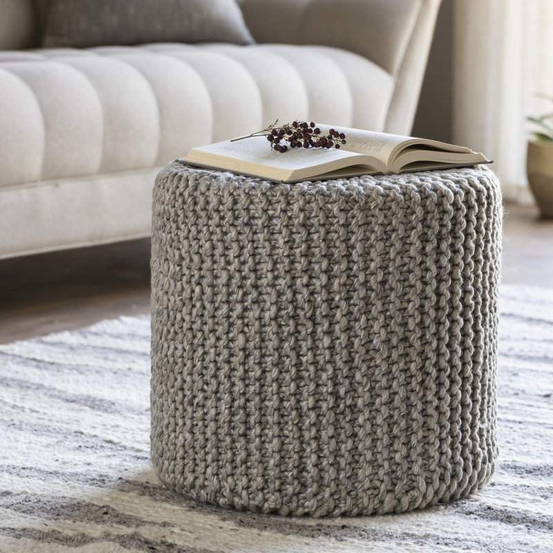 Sand & Stable Lee Upholstered Pouf & Reviews | Wayfair