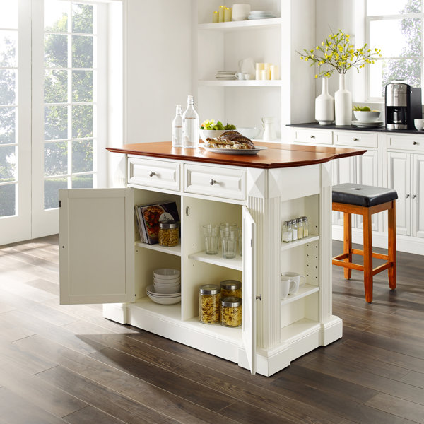 Three Posts™ Diamondback Kitchen Island & Reviews | Wayfair