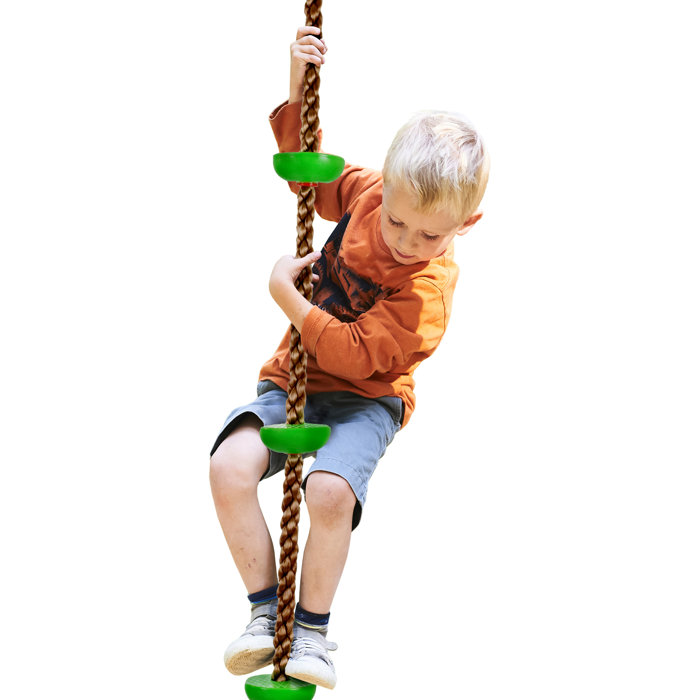 Hey! Play! Plastic Green Swing Set Rope Ladder & Reviews | Wayfair