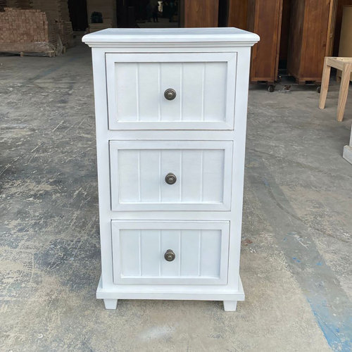 Lark Manor Aniakudo 30'' Tall 3 - Drawer End Table & Reviews | Wayfair